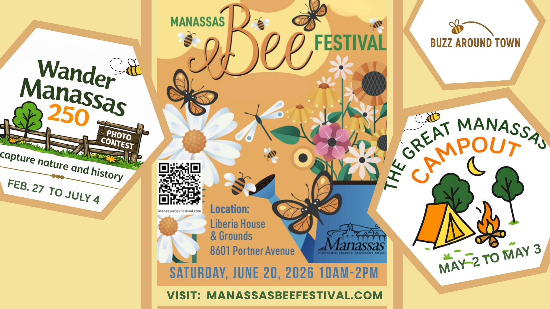 Friends of the 6th Manassas Bee Festival 6/20/26 and Great Manassas ...